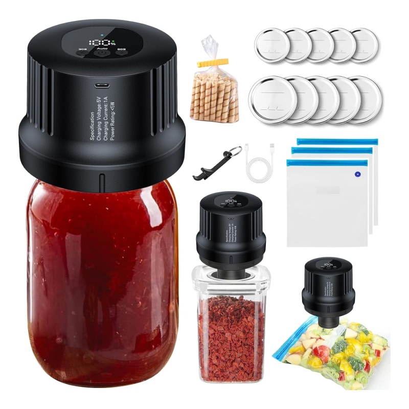 5 Best Mason Jar Vacuum Sealers of 2025: Preserve Freshness Like a Pro ...